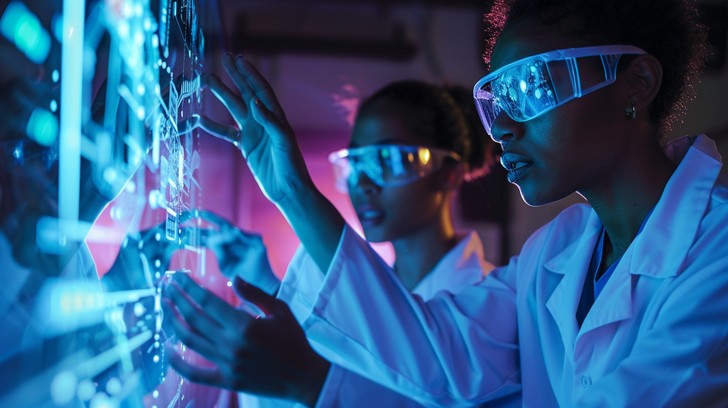 Free Innovative Research Team Image - Research, Hologram, Scientists ...