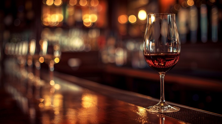 Free Elegant Wine Glass Image - Wine, Glass, Bar | Download at StockCake