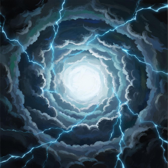 Free Stormy Eye Art Image - Eyes, Storm, Lightning | Download at StockCake