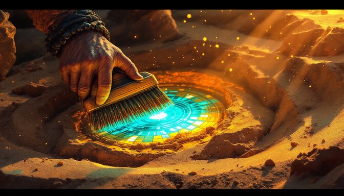 Free Unearthing Ancient Secrets Image - Archaeology, Excavation, Mosaic ...