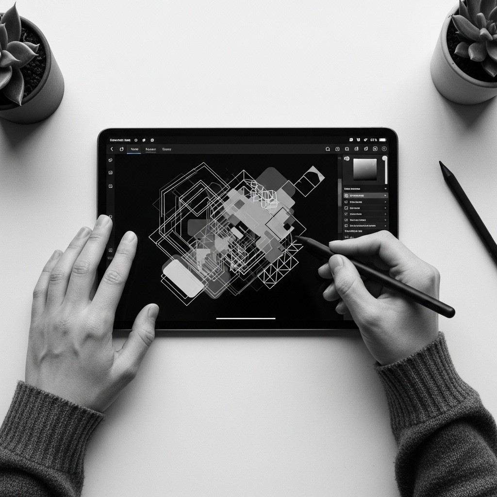 Free Digital Design Process Image - Design, Digital, Tablet | Download at StockCake