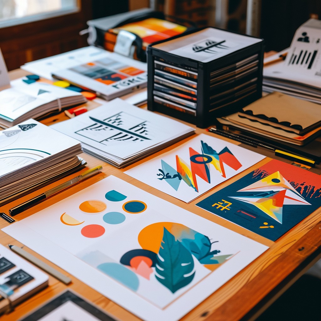 Free Artistic Workspace Display Image - Art, Design, Prints | Download ...
