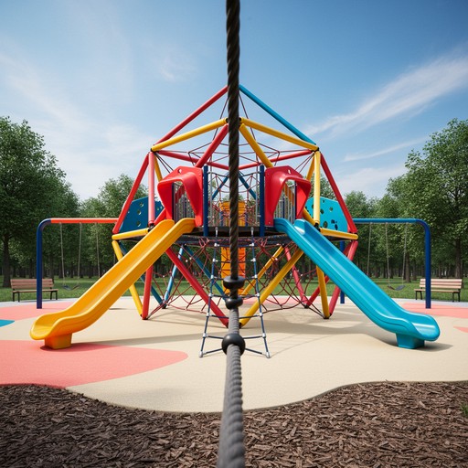 Free Circular Playground Paradise Image - Playground, Aerial, Geometric ...