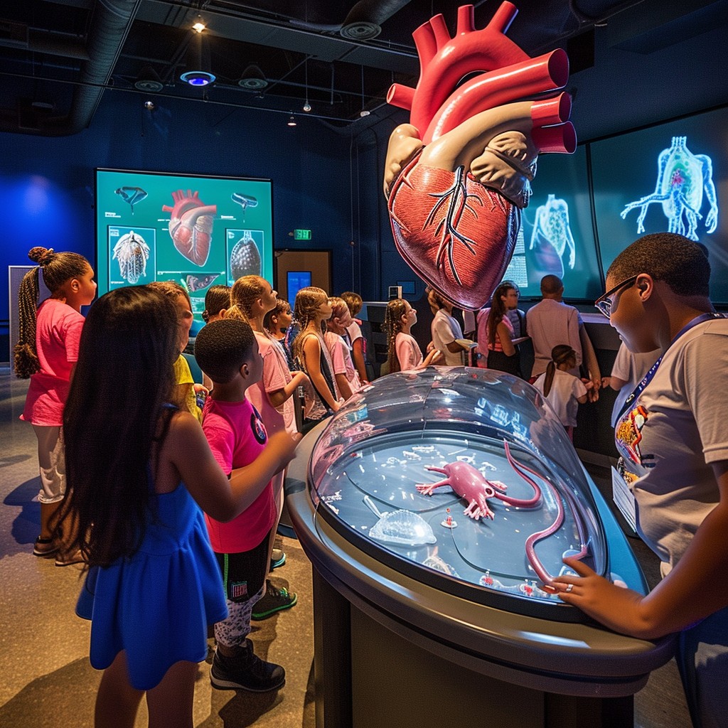 Free Interactive Anatomy Display Photo Children Interactive Exhibit