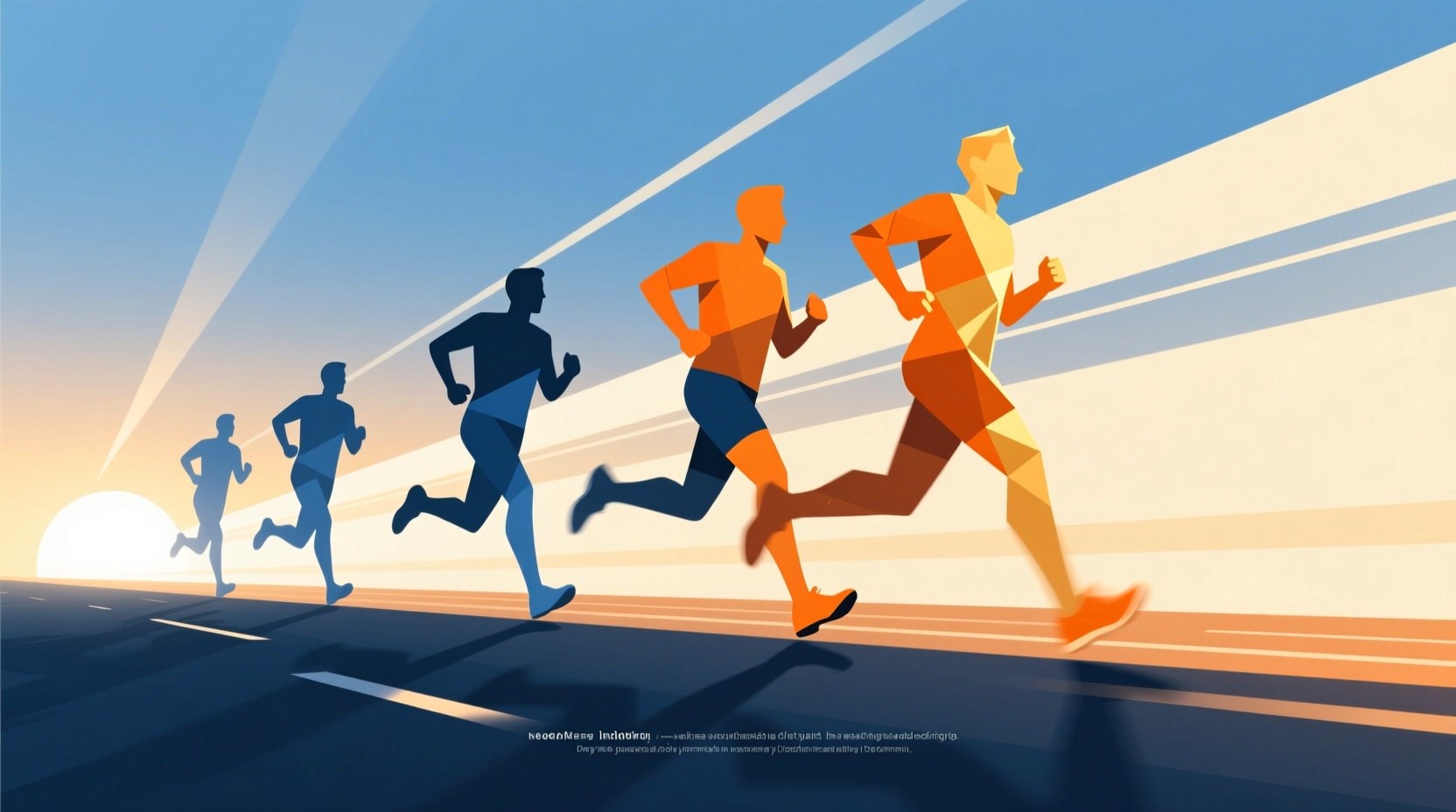 Free Progress In Motion Photo - Runners, Athletic, Sunrise | Download at StockCake