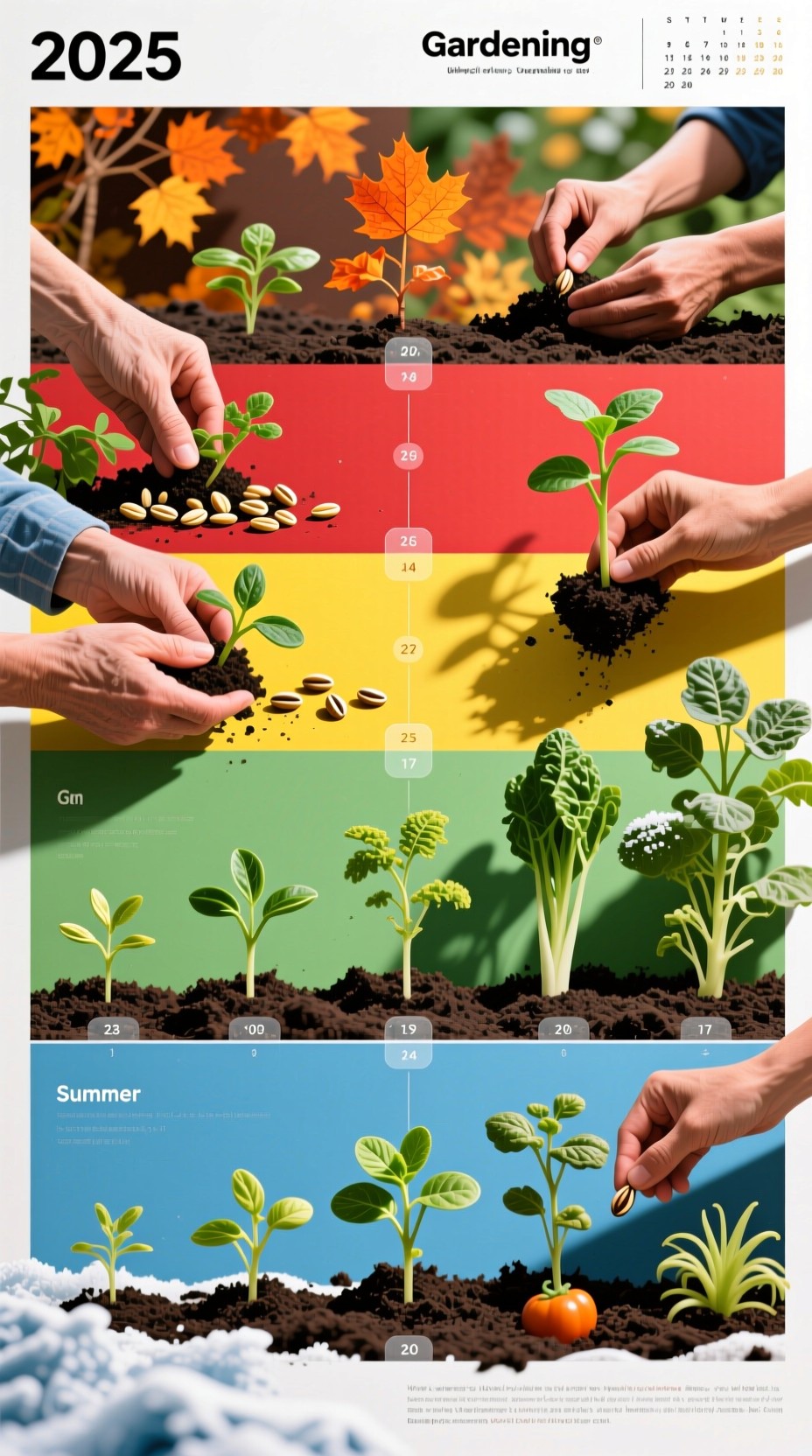 Free Seasonal Planting Guide Image - Gardening, Calendar, 2025 ...