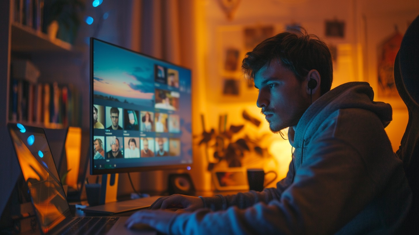 Free Nighttime coding session Photo - Coding, Nighttime, Computer | Download at StockCake