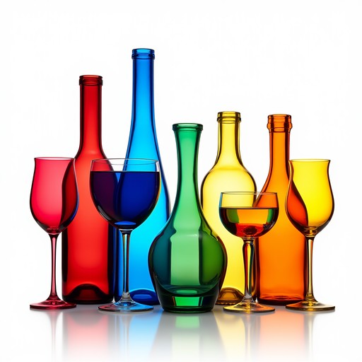 Free Vibrant Glass Collection Image | Download at StockCake