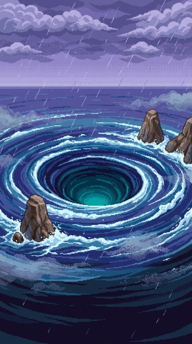 Free Swirling Ocean Vortex Image - Whirlpool, Vortex, Pixel | Download ...