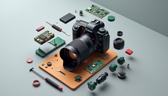 Free DSLR Exploded View Image - Dslr, Camera, Repair | Download at ...