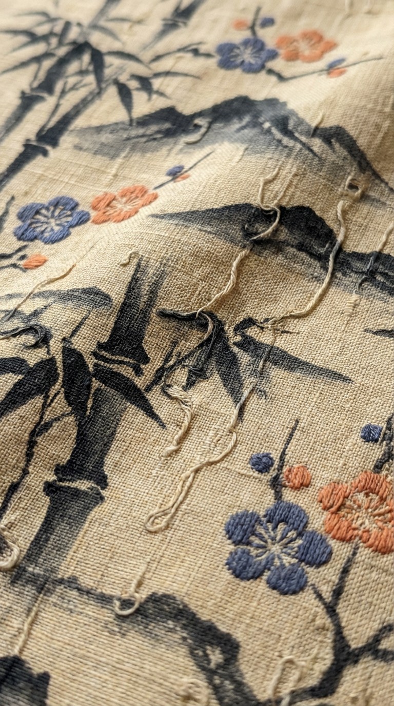 Free Japanese Textile Art Image - Textile, Fabric, Japanese | Download ...