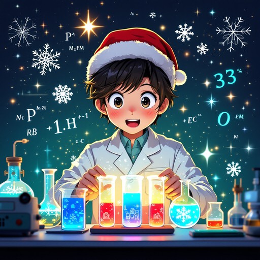 Free Festive Science Magic Image - Anime, Chemistry, Christmas ...