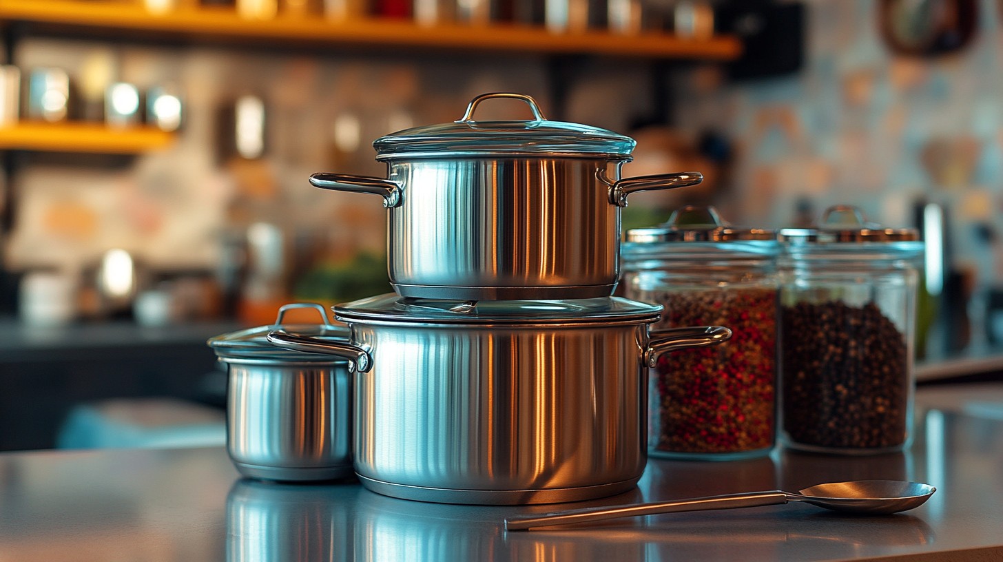 Free Kitchen pot collection Image - Kitchen, Pots, Stainless | Download ...
