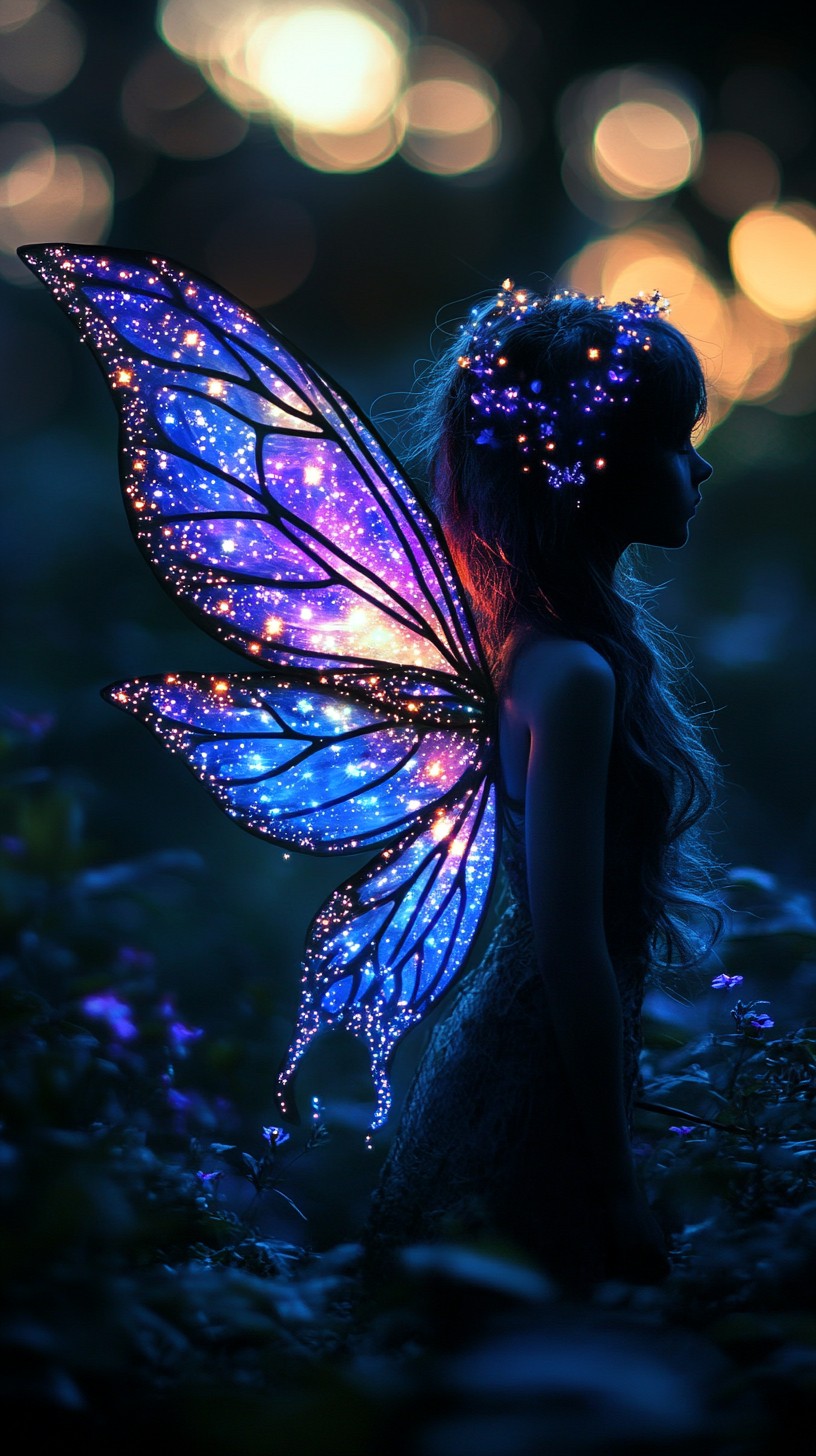 Free Mystical fairy silhouette Image - Mystical, Fairy, Silhouette ...