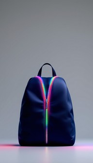 Free Rainbow Zipper Backpack Image - Backpack, Bag, Rucksack | Download ...