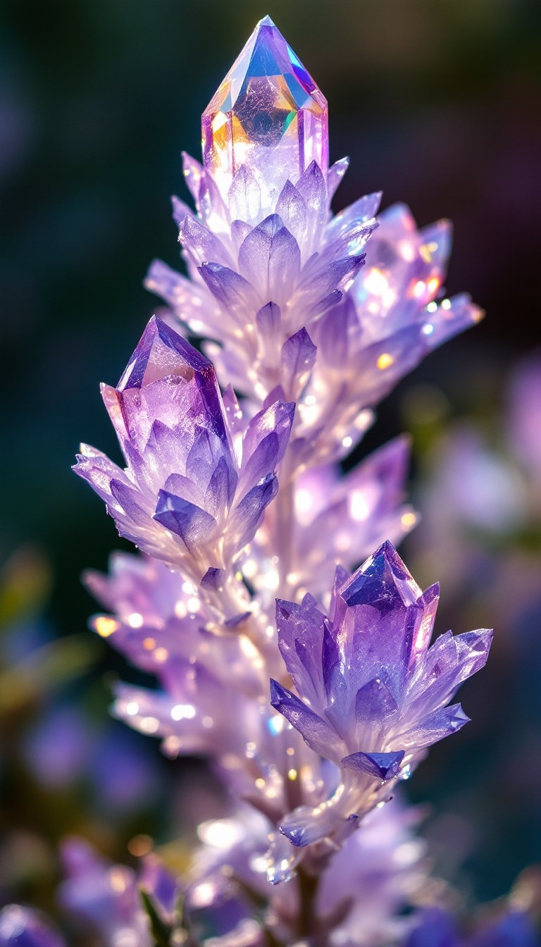 Free Purple Crystal Blooms Image - Crystal, Purple, Violet | Download ...
