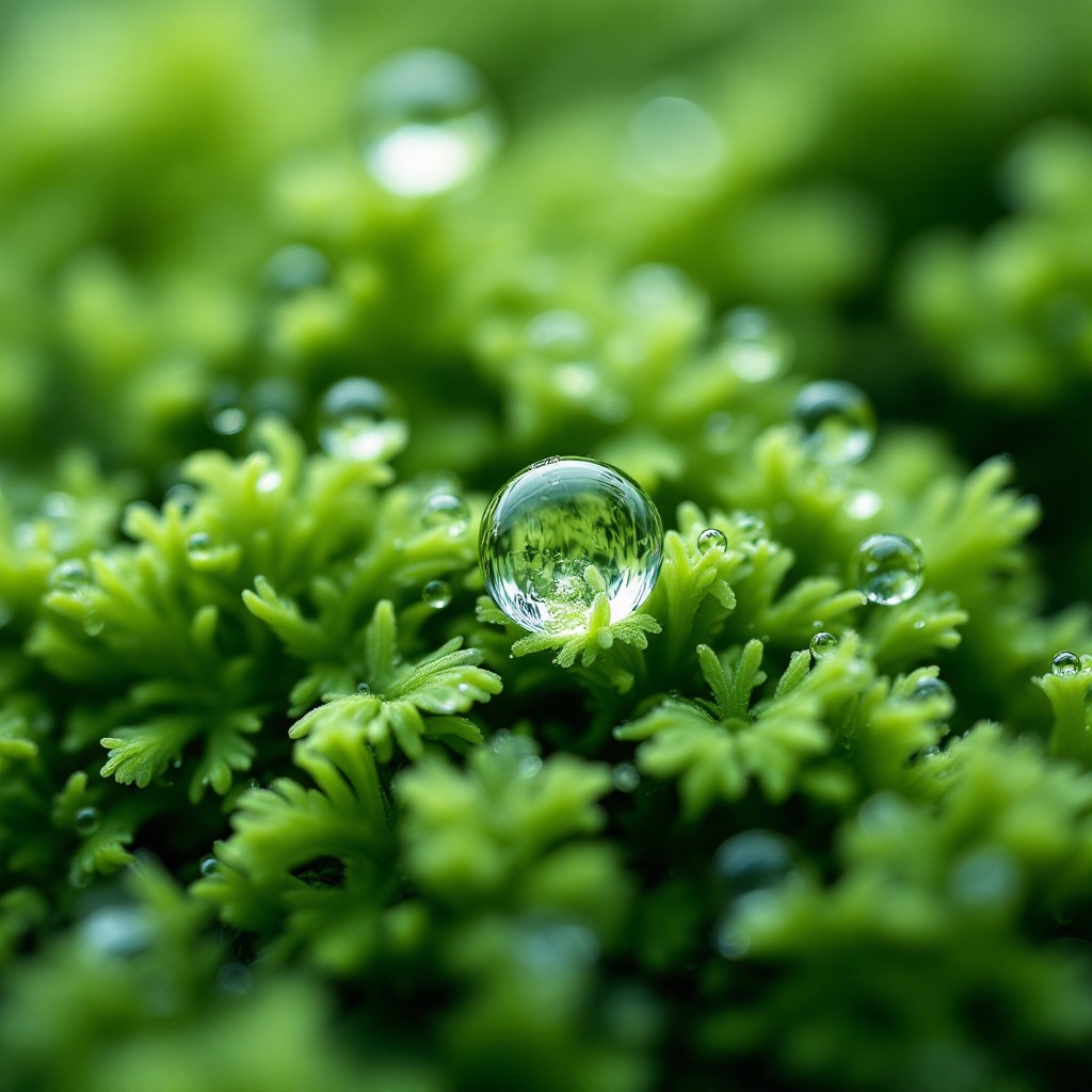 Free Dewy Moss Jewels Photo - Dewdrops, Moss, Macro | Download at StockCake