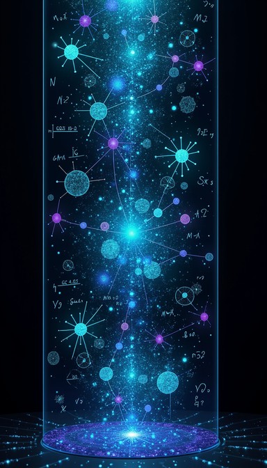 Free Quantum Data Visualization Photo Holographic Quantum