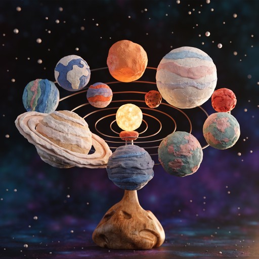 Free Handcrafted Solar System Image - Clay, Solar-system, Planets ...