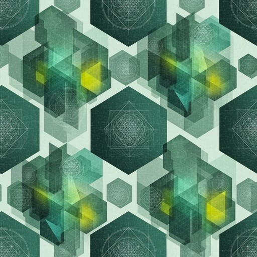 Free Green Geometric Pattern Image - Geometric, Pattern, Hexagon ...