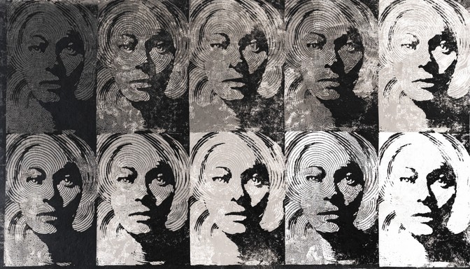 Free Grayscale Pop Portraits Image - Printmaking, Portraits, Grayscale ...