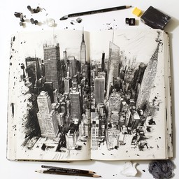 Free Urban Sketch Artwork Image - Urban, Sketch, Artwork | Download at ...