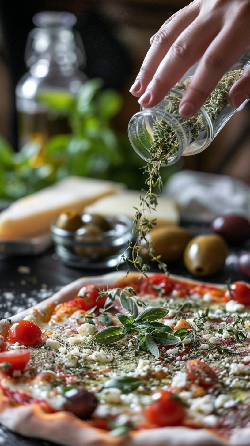 Free Seasoning Fresh Pizza Image - Pizza, Seasoning, Herbs | Download ...