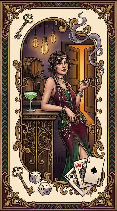 Free Roaring Twenties Glamour Image - Flapper, Speakeasy, Prohibition ...