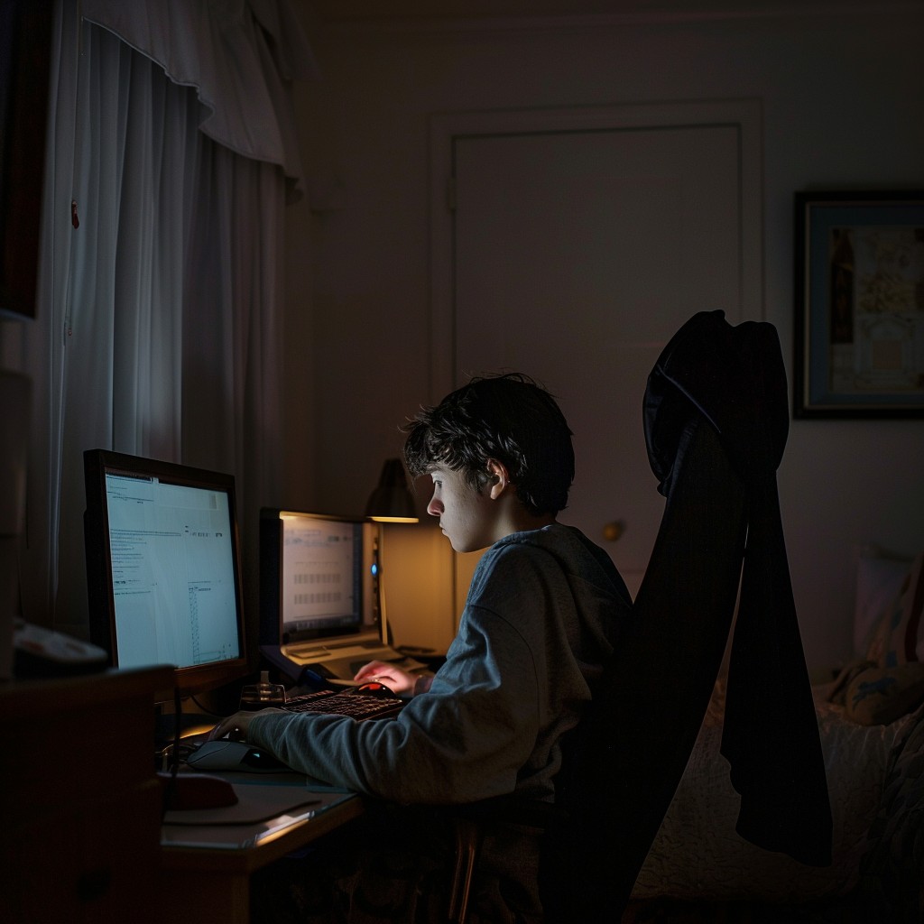 Free Nighttime Computer Work Image - Nighttime, Computer, Work ...