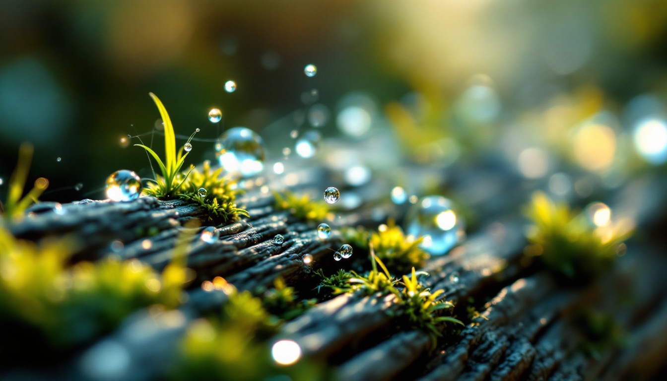 Free Dewy Moss World Image - Moss, Dew, Macro | Download at StockCake