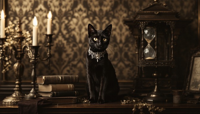 Free Gothic Victorian Portrait Image - Gothic, Victorian, Cat ...