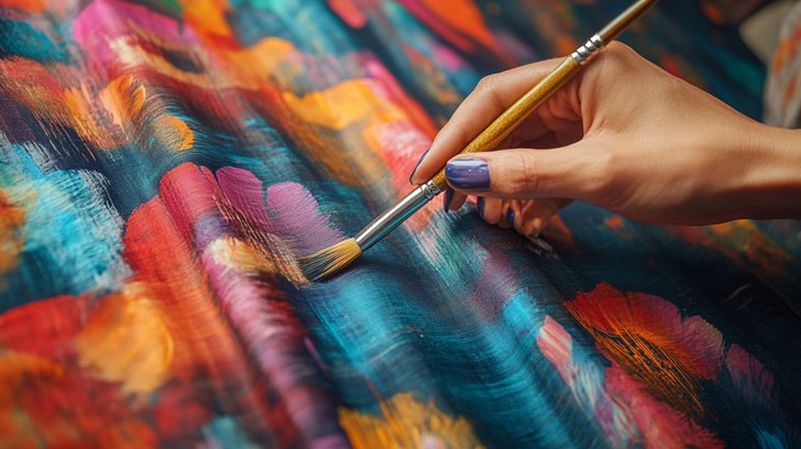 Free Artist painting fabric Image - Artist, Painting, Fabric | Download ...