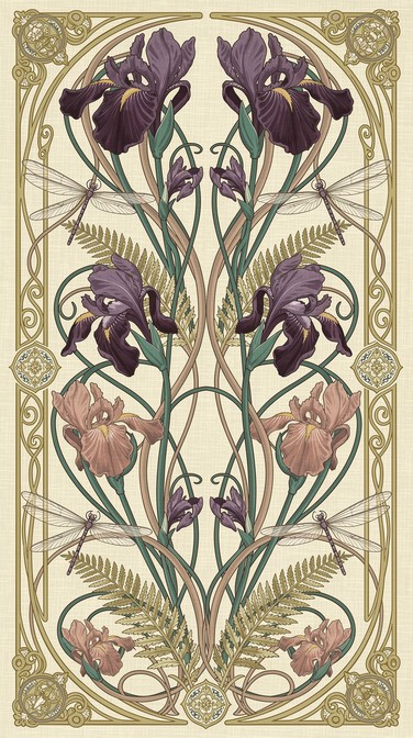 Free Art Nouveau Elegance Image - Artnouveau, Botanical, Pattern ...