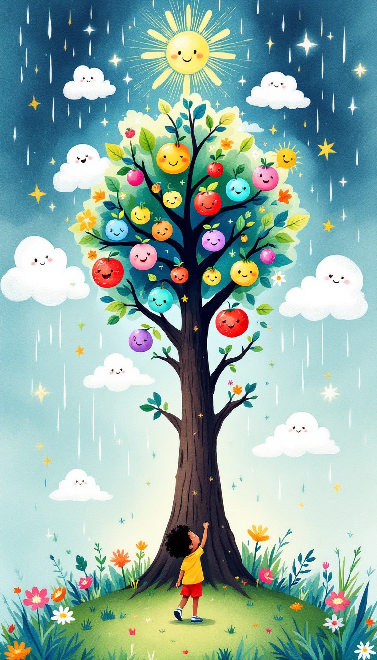Free Magical Mood Tree Image - Child, Tree, Emotions | Download at ...