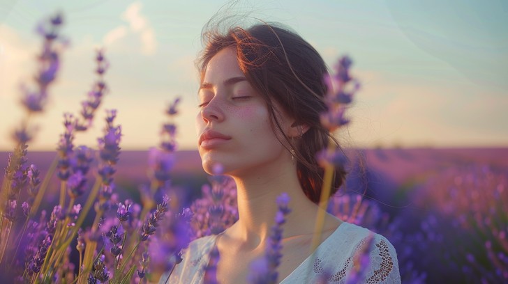 Free Lavender Field Serenity Image | Download at StockCake