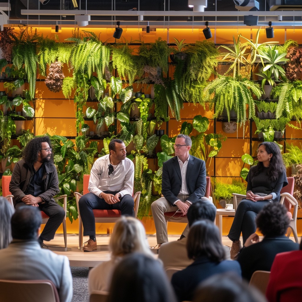 Free Panel Discussion Event Photo Panel Discussion Audience