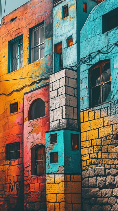 Free Colorful Urban Facade Image - Architecture, Colorful, Buildings ...