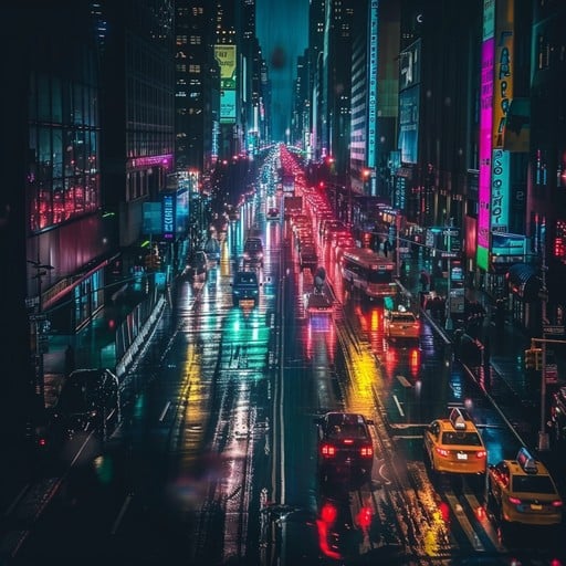 Free City Night Lights Image City Night Lights Download At Stockcake