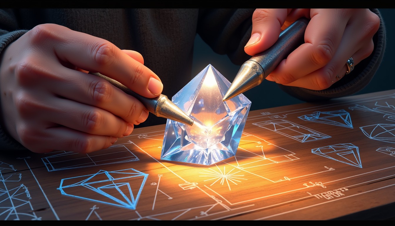 Free Crystal Cutting Craftsmanship Image - Crystal, Gemstone, Cutting ...