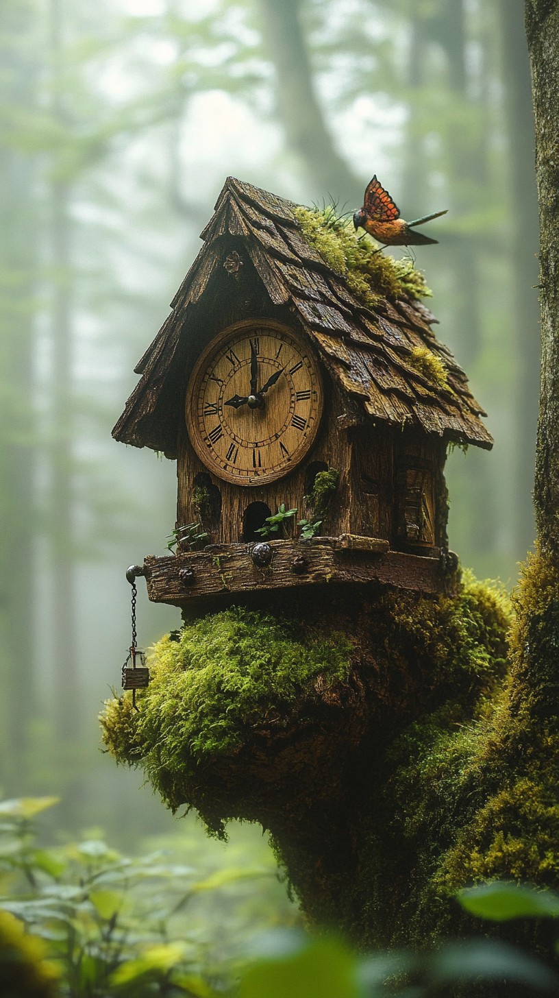 Free Enchanted Forest Clock Image - Enchanted, Forest, Clock | Download ...