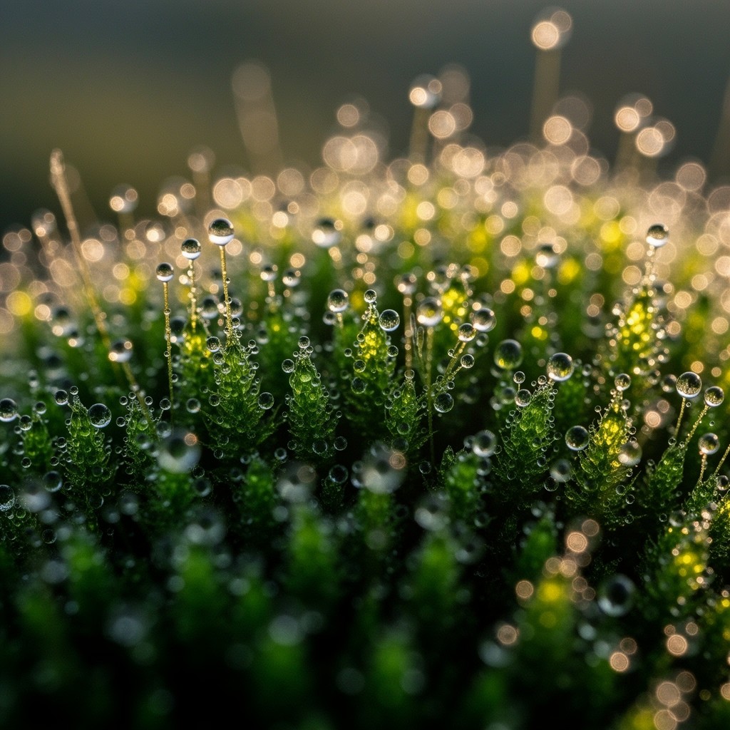 Free Dewy Moss Morning Image - Moss, Dew, Macro | Download at StockCake