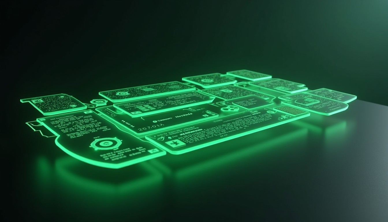 Free Holographic Command Matrix Image - Holographic, Futuristic ...