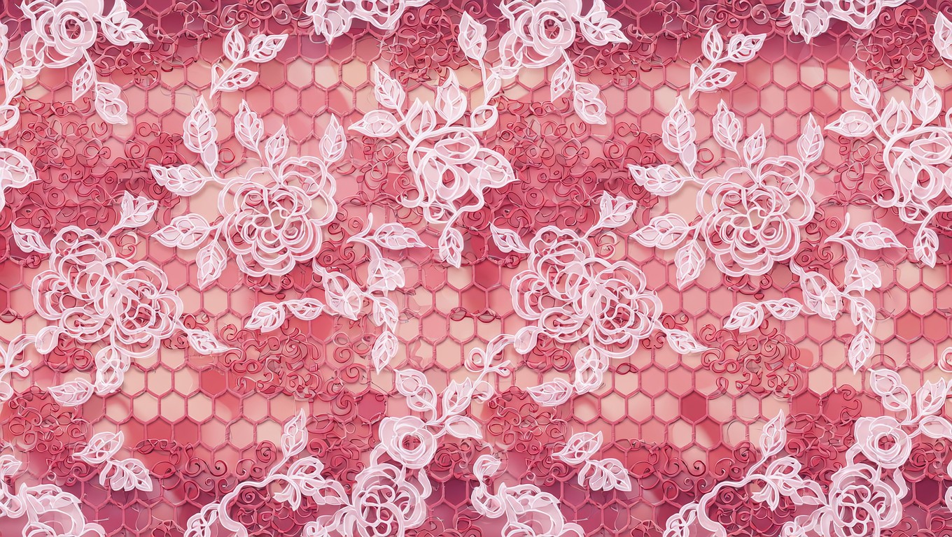 Free Delicate Rose Lacework Image - Lace, Pink, Pattern | Download at ...