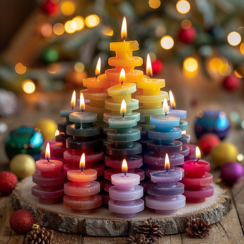 Free Candle Christmas Tree Image - Candles, Christmas, Tree | Download ...
