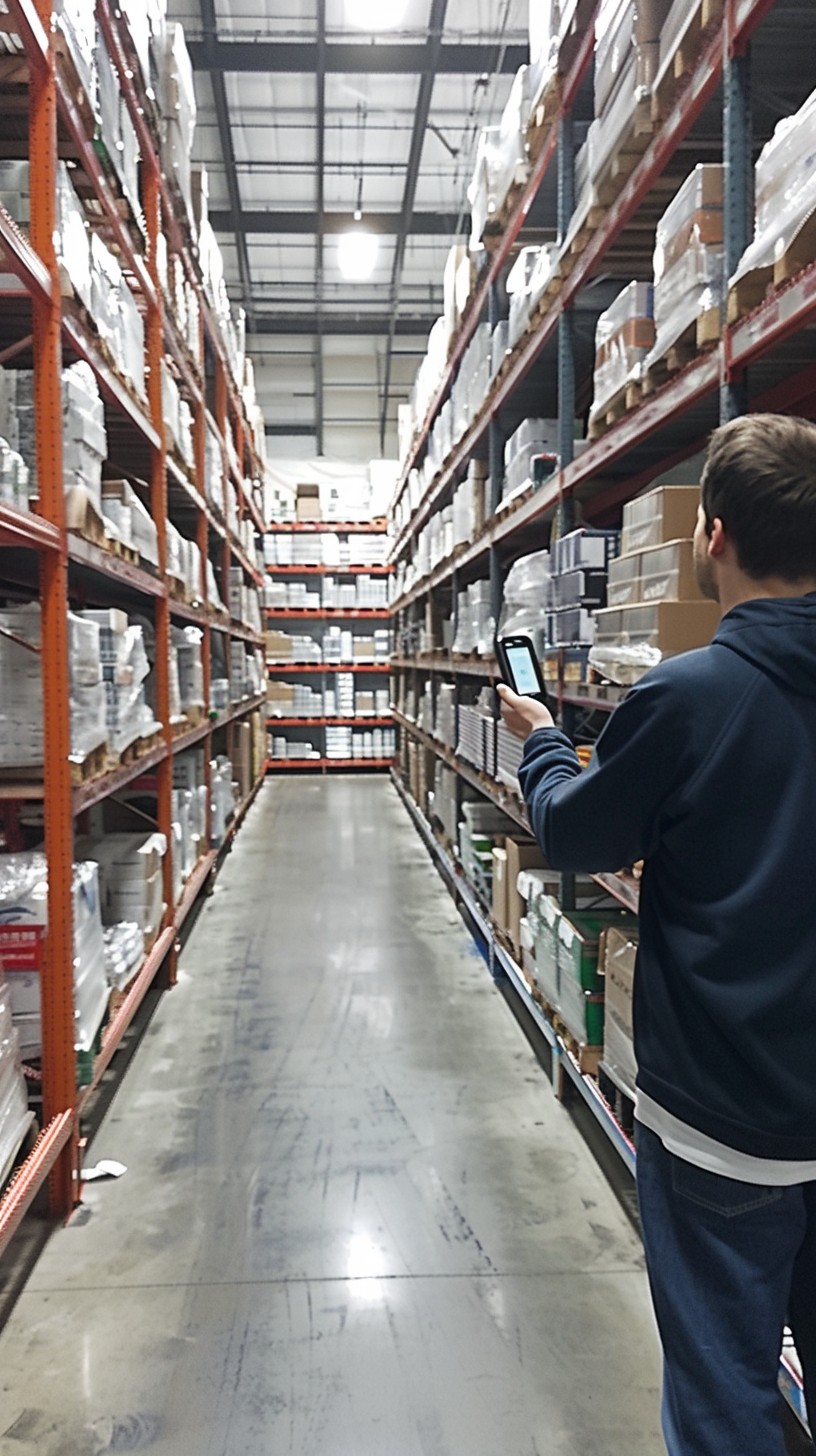 Free Worker Scanning Inventory Image - Warehouse, Inventory, Scanning ...