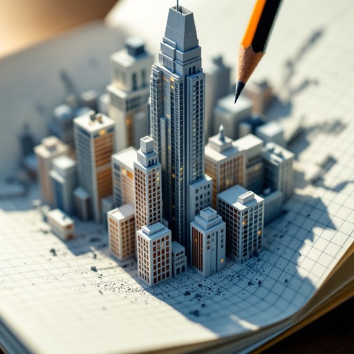 Free Paper City Rising Photo - Papercraft, Cityscape, Architecture ...