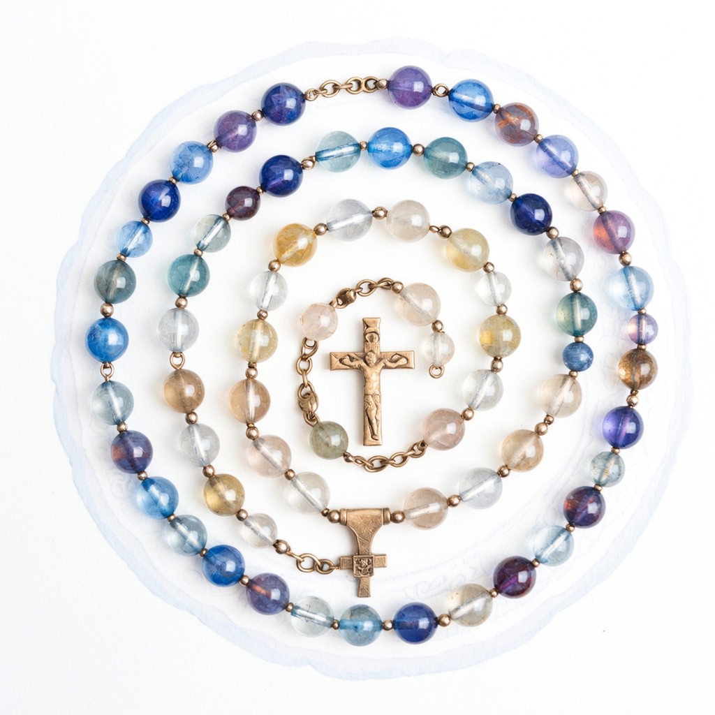 Free Luminous Sacred Rosary Image - Rosary, Beads, Spiral | Download at ...