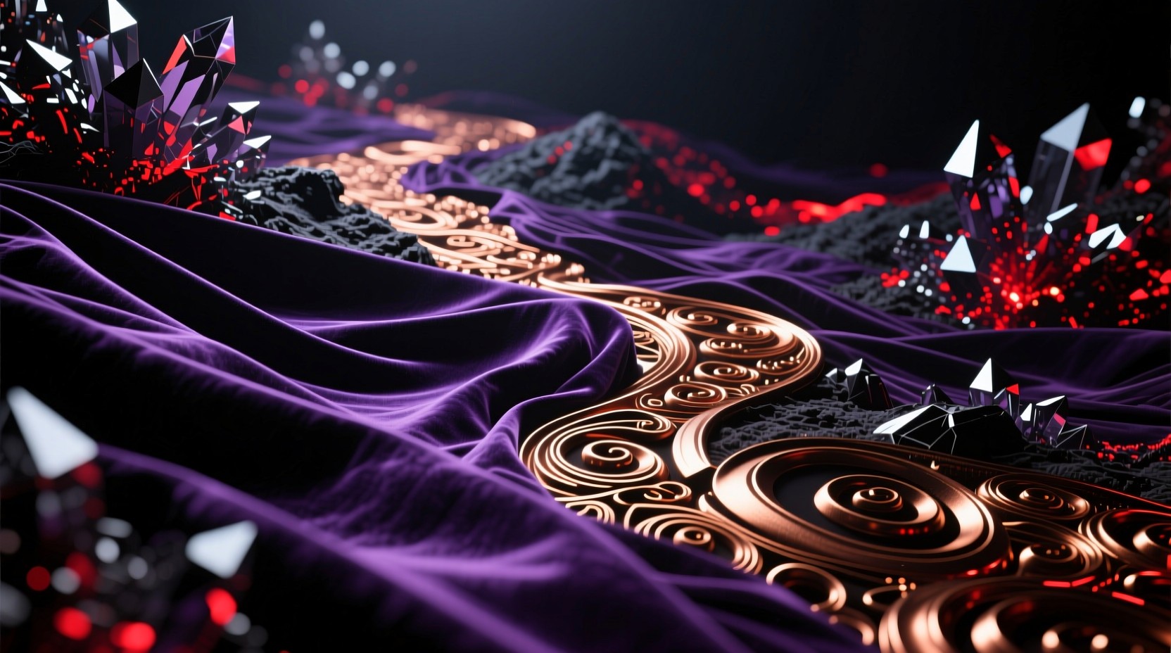 Free Obsidian Copper Dreams Image - Abstract, Texture, Purple ...