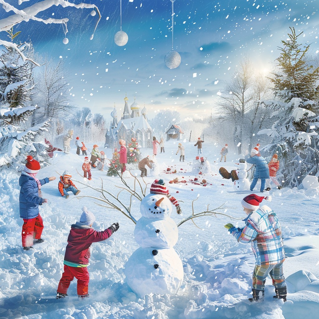 Free Winter Wonderland Fun Photo - Winter, Snow, Children | Download at ...