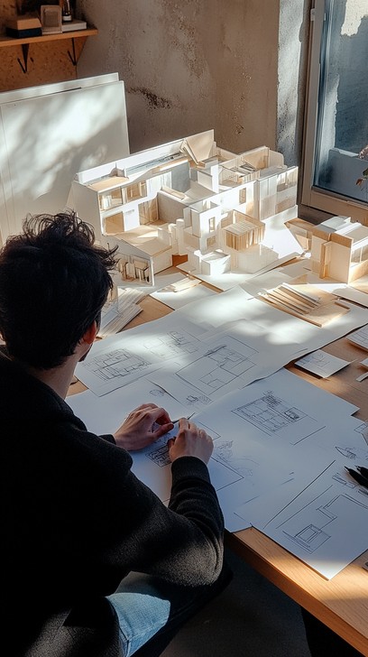 Free Architect at Work Image | Download at StockCake